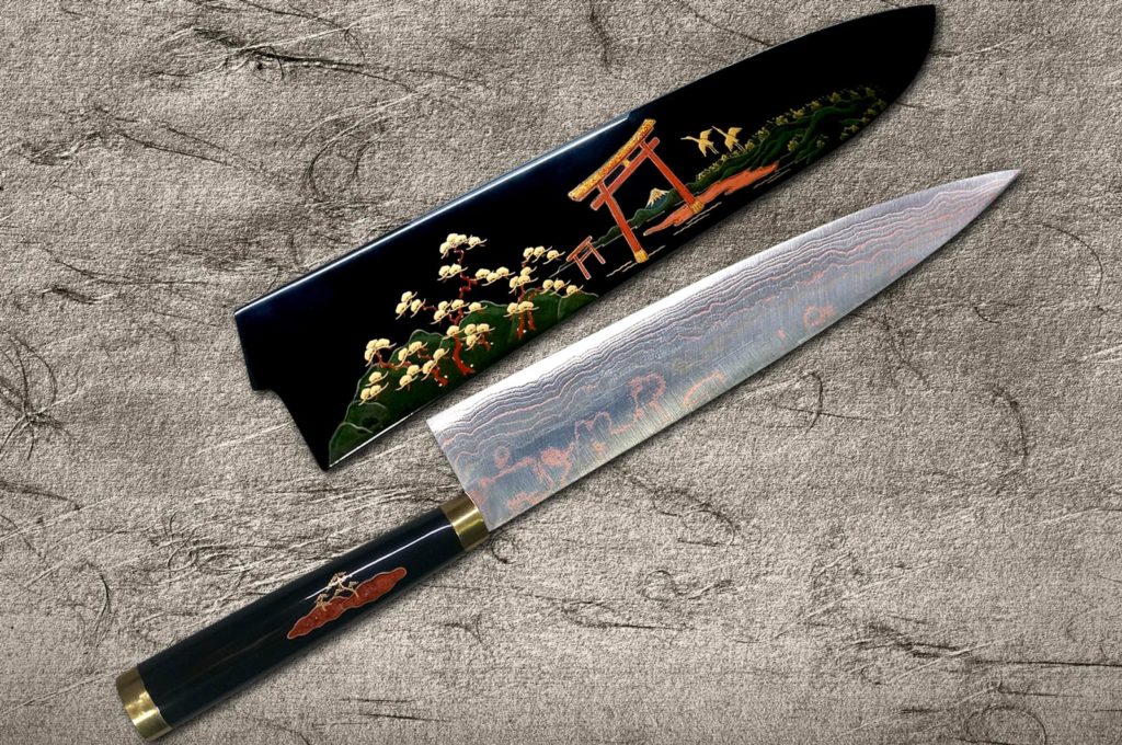 Takeshi Saji TORII & Mt.FUJI Japanese Traditional Makie-Art Colored ...